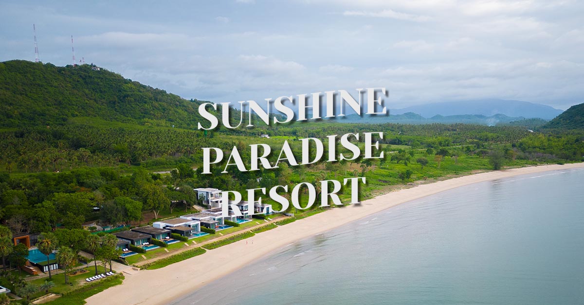รีวิว Sunshine Paradise Resort ที่พักทับสะแก - GOGOGENG
